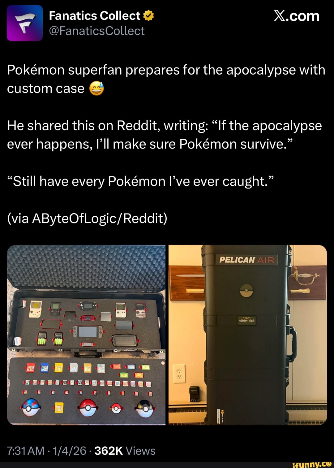 Fanatics Collect @FanaticsCollect X.com Pokemon superfan prepares for ...