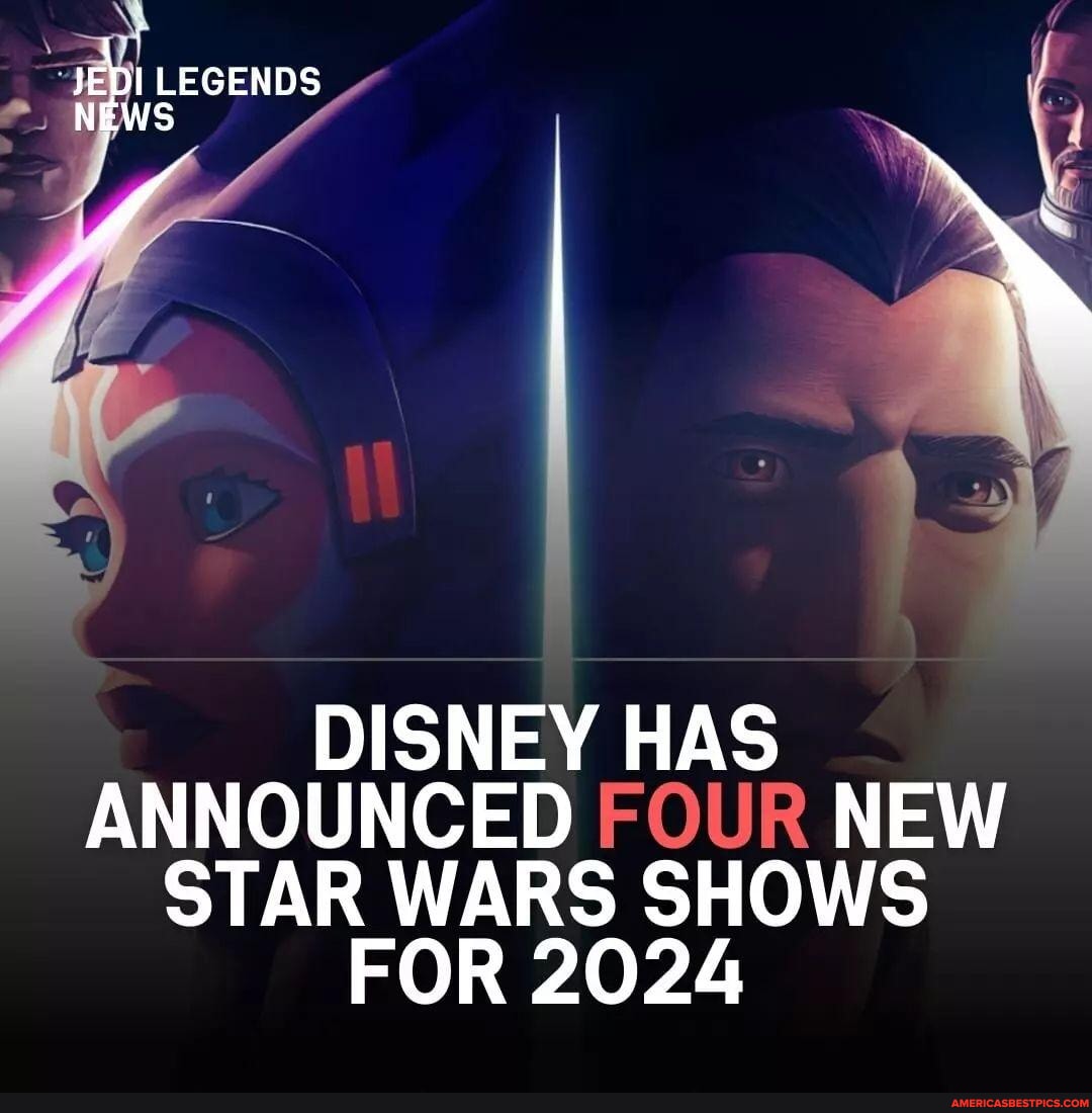 Jedilegends Disney has officially announced four new Star Wars shows ...