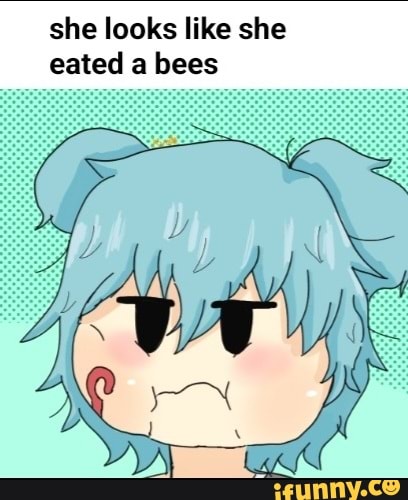 She looks like she eated a bees - iFunny