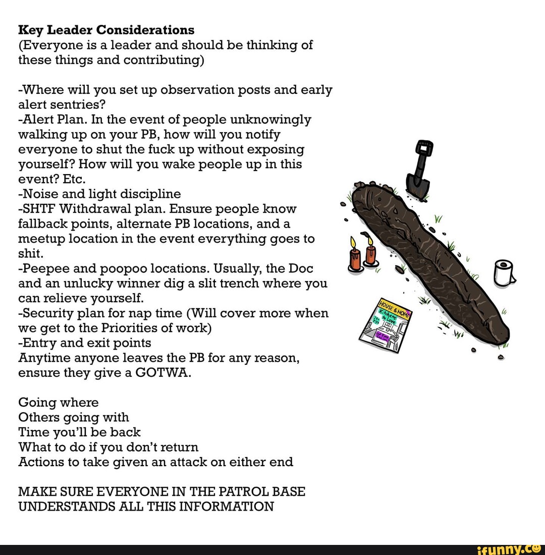 Key Leader Considerations (Everyone is a leader and should be thinking ...