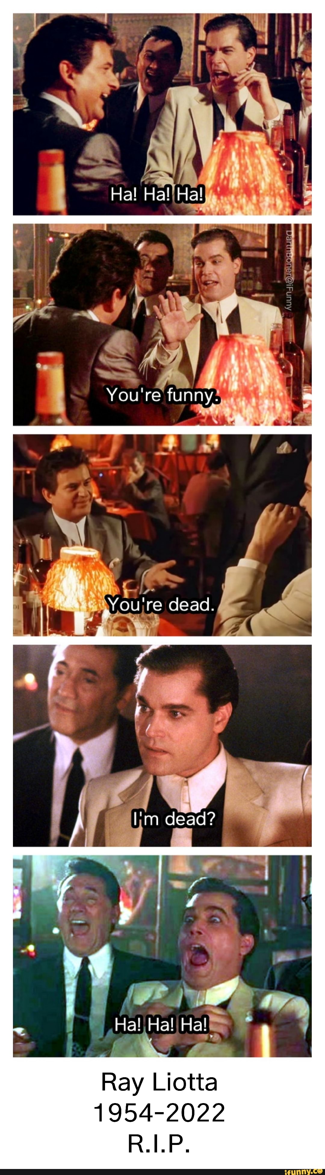Ray Liotta Laughing Meme