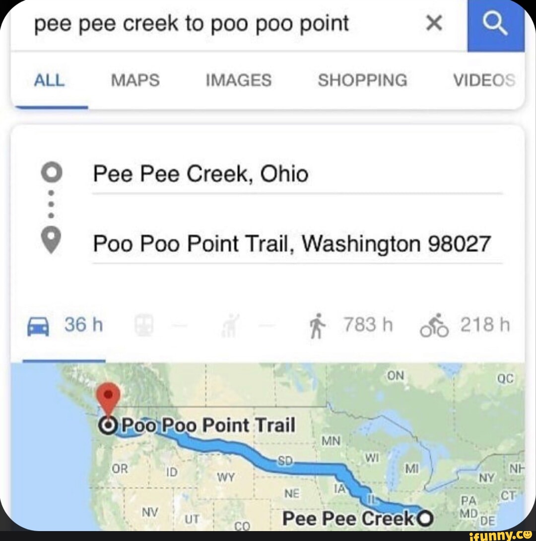 Pee pee creek to poo poo point ALL MAPS IMAGES SHOPPING VIDEO Pee Pee Creek, Ohio Poo Poo Point ...