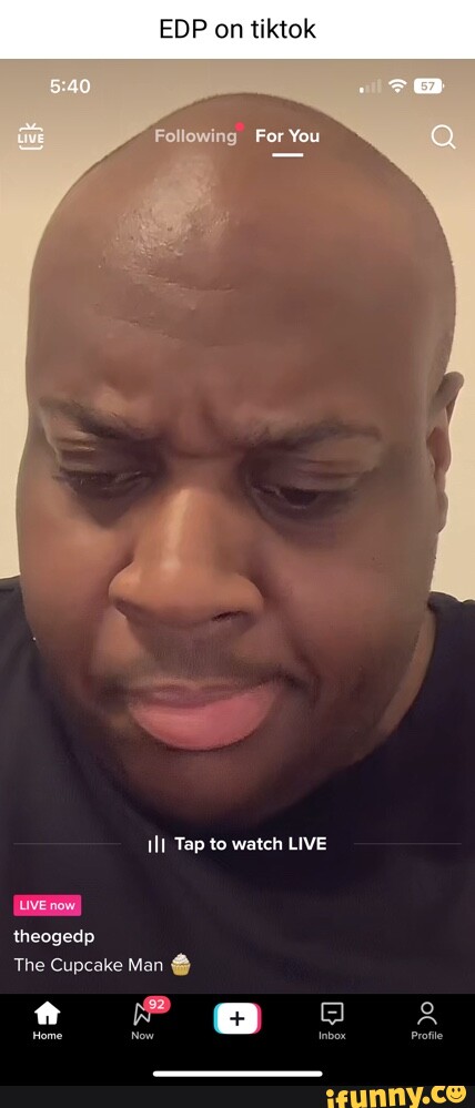 EDP on tiktok 540 Following For You Tap to watch LIVE LIVE now theogedp ...
