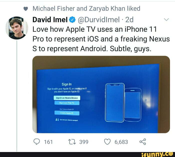 @ Michael Fisher and Zaryab Khan liked David Imel @ @Durvidimel Love ...