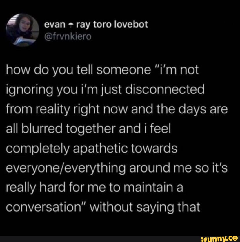 4 evan ray toro lovebot @frvnkiero how do you tell someone "i'm not ...