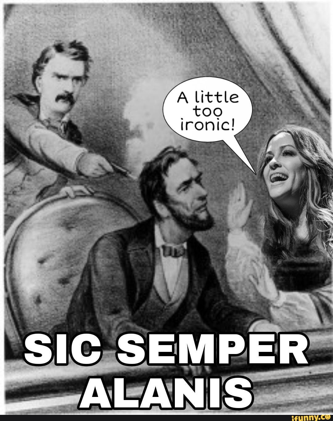 Alanis memes. Best Collection of funny Alanis pictures on iFunny