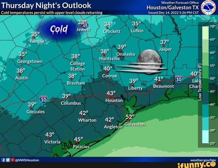 Thursday Night's Outlook Cold temperatures persist with upper level ...
