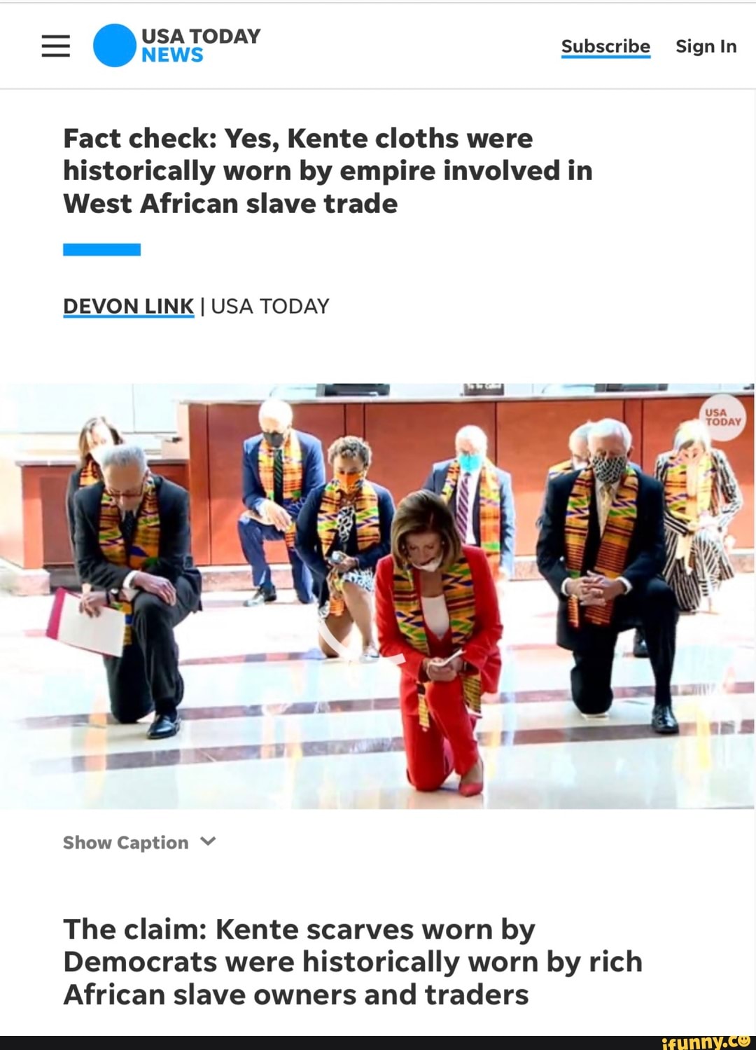 Fact check: Yes, Kente cloths were historically worn by empire involved ...