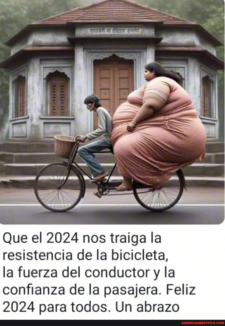 Que el 2024 nos traiga la resistencia de la bicicleta, la fuerza del ...