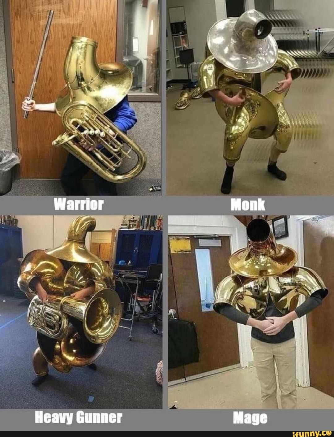 Warrior Heavy Gunner Mage - iFunny