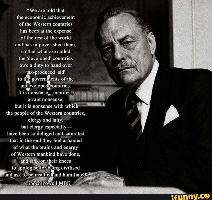 Enoch_powell memes. Best Collection of funny Enoch_powell pictures on ...