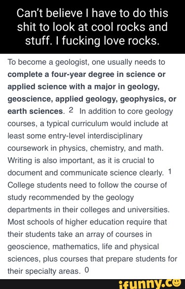 Geologist memes. Best Collection of funny Geologist pictures on iFunny