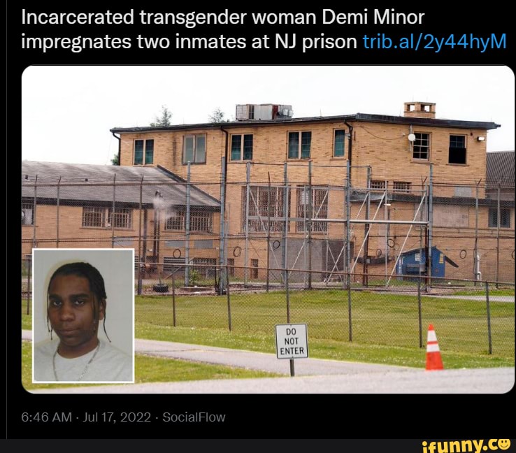 Incarcerated transgender woman Demi Minor impregnates two inmates at NJ ...