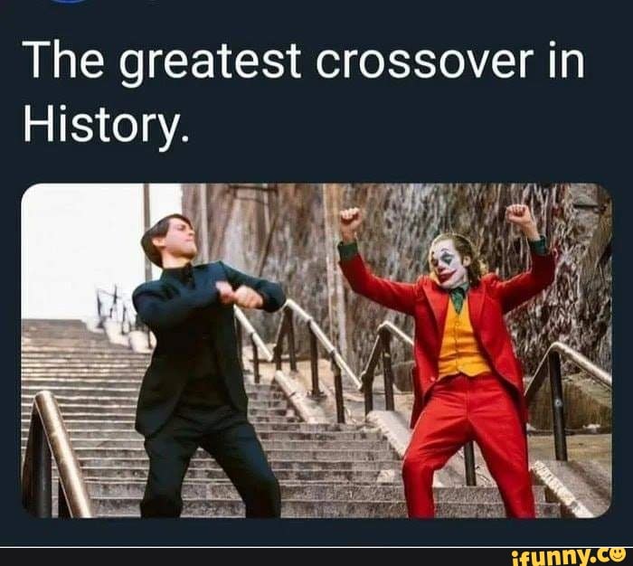 The greatest crossover in History. - iFunny