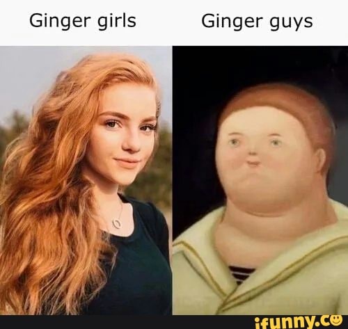 Ginger girls Ginger guys tam - iFunny