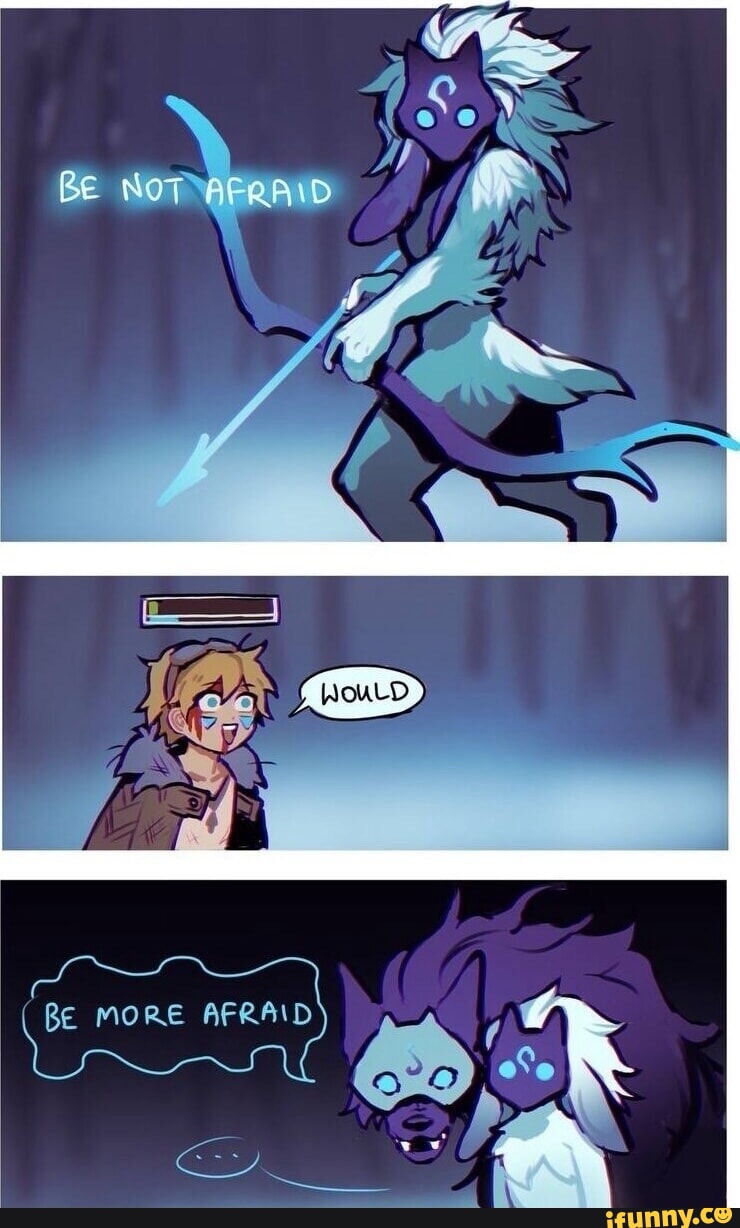 RA BE NOT MoRe AFRAID - iFunny