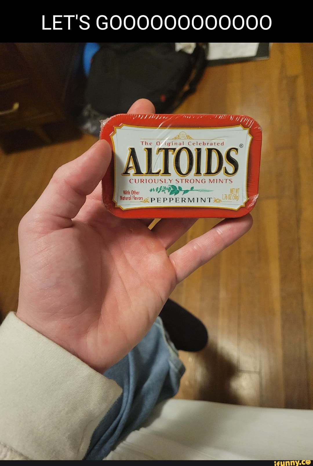 LET'S GOOOOOOOO00000 The Oiginal Celebrated ALTOIDS CURIOUSLY STRONG ...