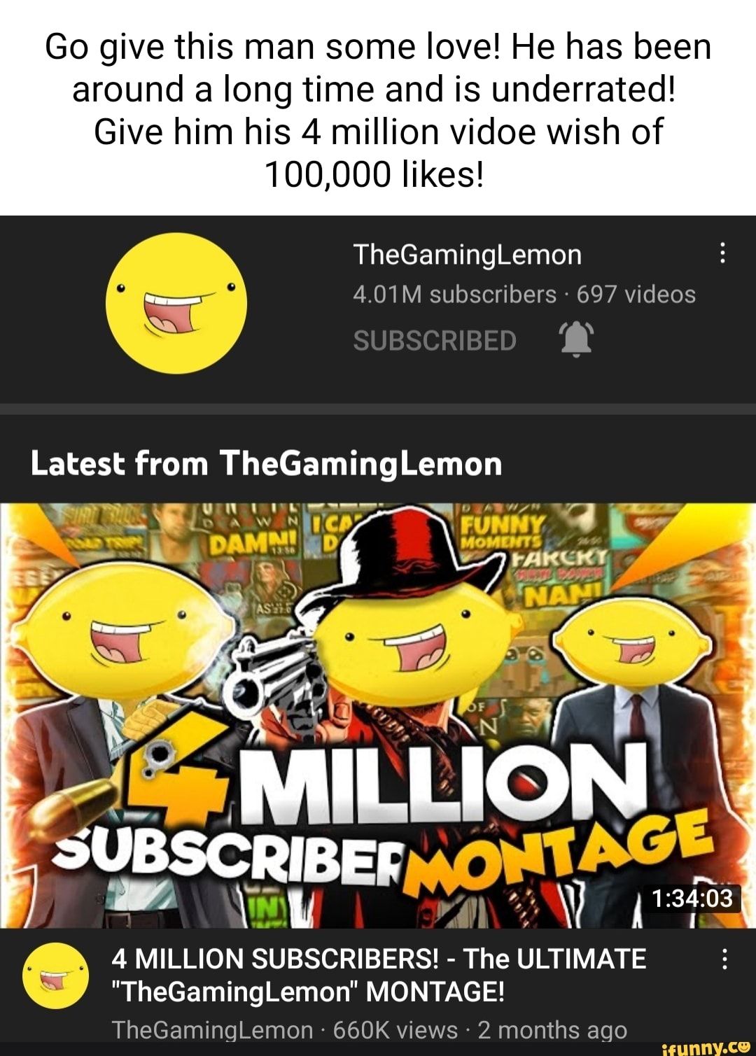 Thegaminglemon memes. Best Collection of funny Thegaminglemon pictures ...