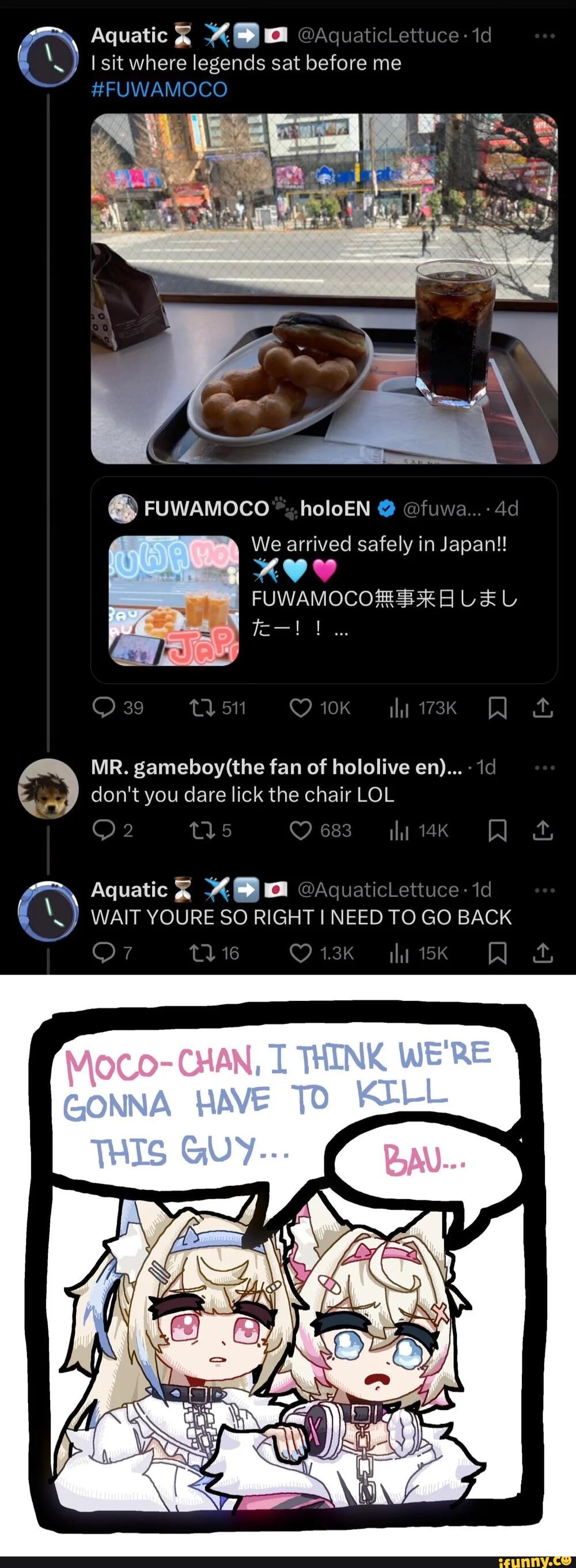 Aquatic @AquaticLettuce - @ I sit where legends sat before me HFUWAMOCO ...