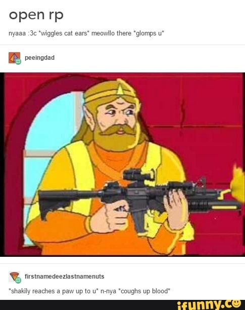 Open rp yaaa "wiggles cat ears* meowllo there "glomps u* BB reenato ...