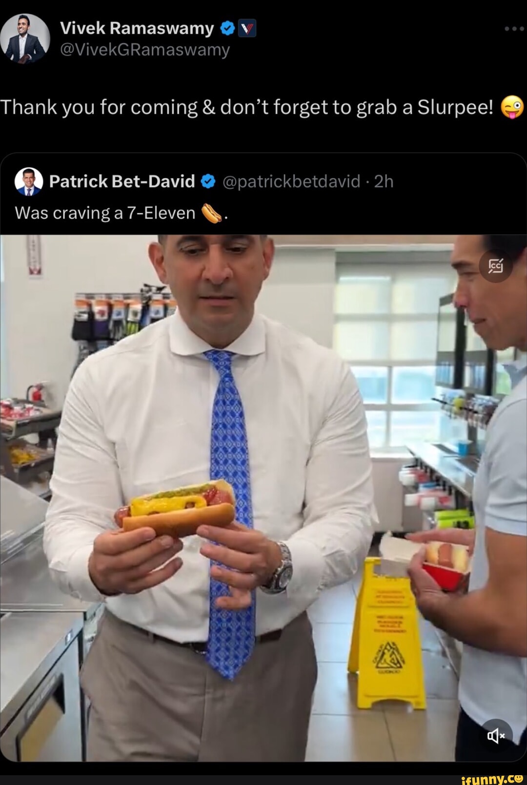 Vivek Ramaswamy @VivekGRamaswamy hank you for coming & don't forget to ...