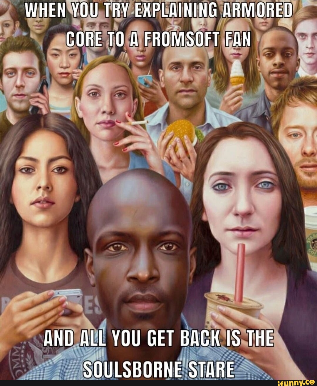 WHEN YOU TRY EXPLAINING ARMORED CORE A FROMSOFT FAN AND ALL YOU GET ...