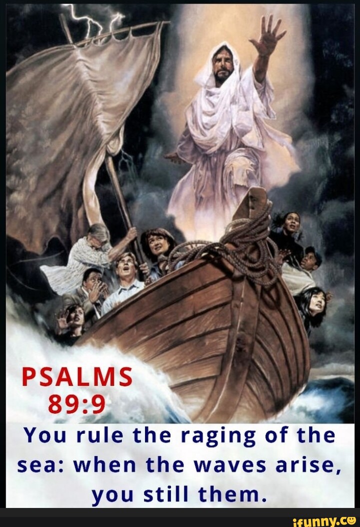 PSALMS You rule the raging of the sea: when the waves arise, you still ...