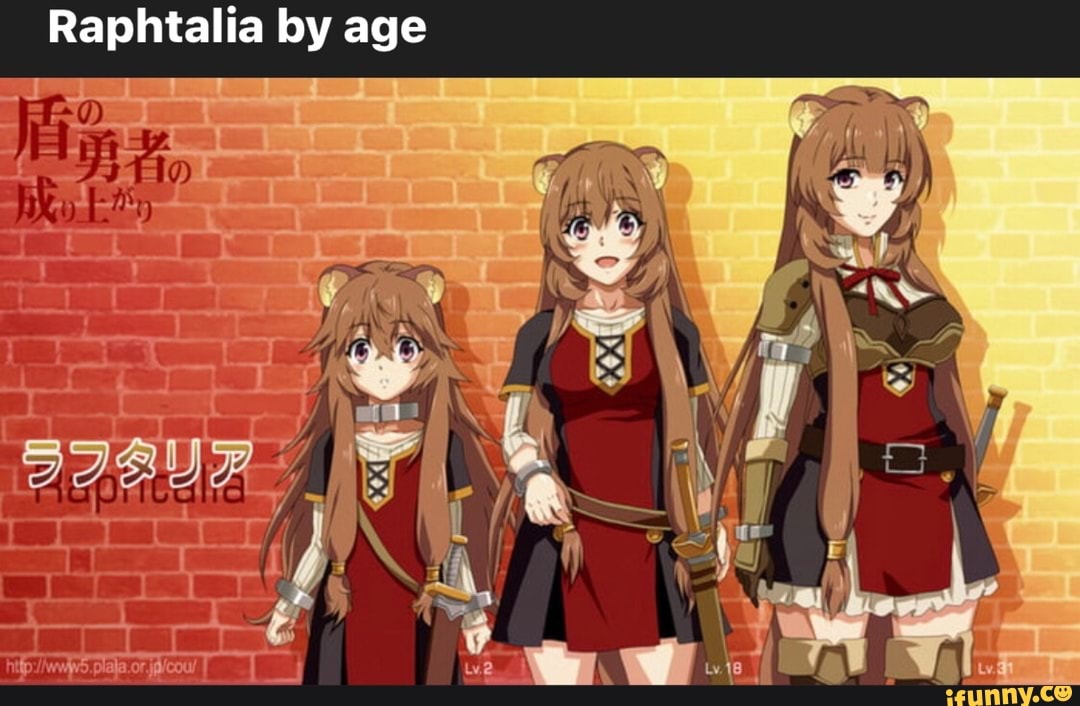 Raphtalia by age - iFunny