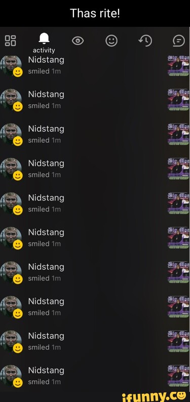 Thas rite! activity Nidstang smiled Nidstang smiled Nidstang smiled Nidstang smiled Nidstang ...
