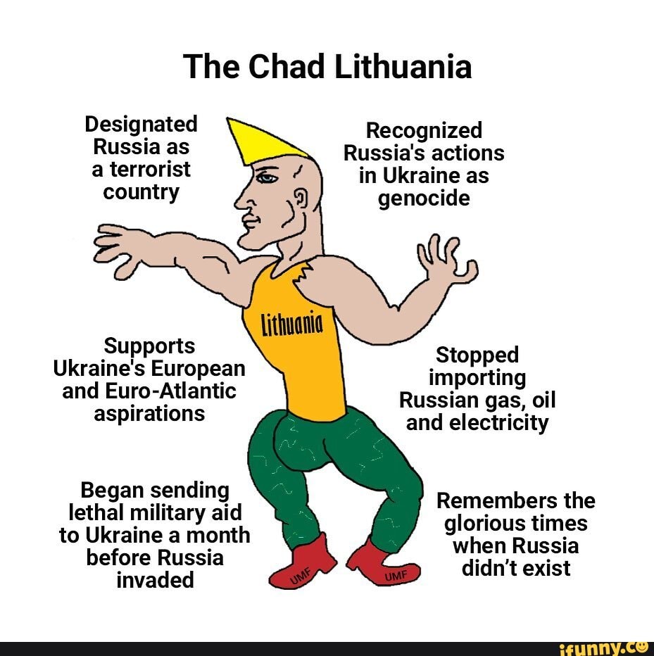 The Chad Lithuania Designated Recognized Russia as Russia's actions a ...