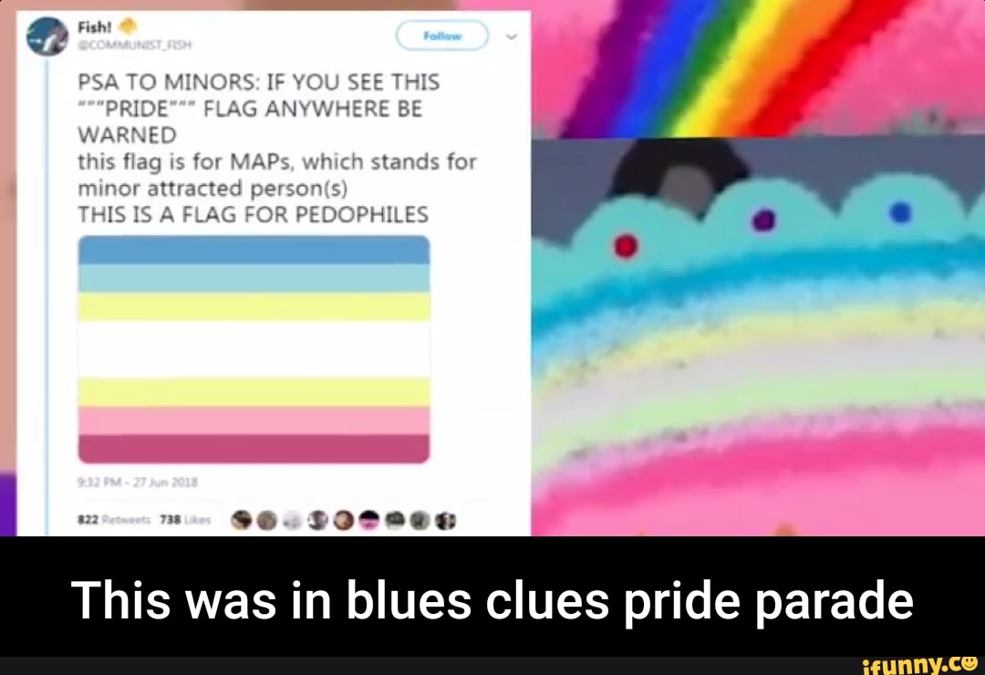 Cm-) PSA TO MINORS: IF YOU SEE THIS FLAG ANYWHERE BE WARNED this flag ...