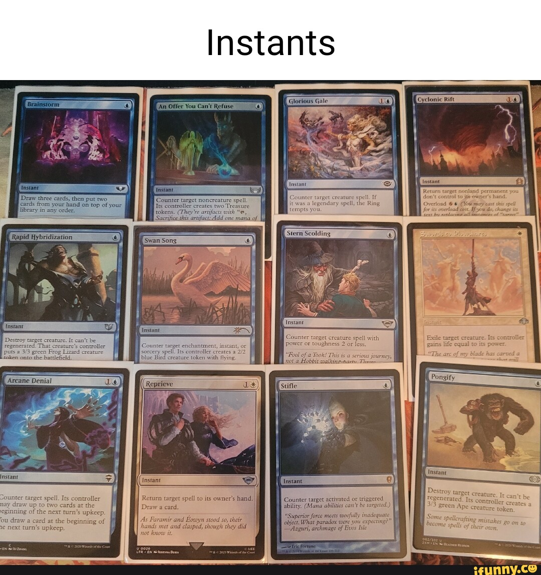 [Draw three cards, then put wo 'cards from your hand on top of your ...