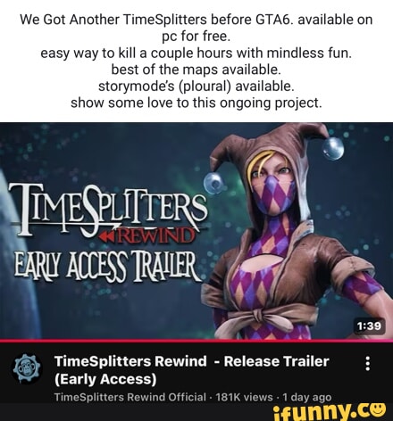 Timesplitters memes. Best Collection of funny Timesplitters pictures on ...