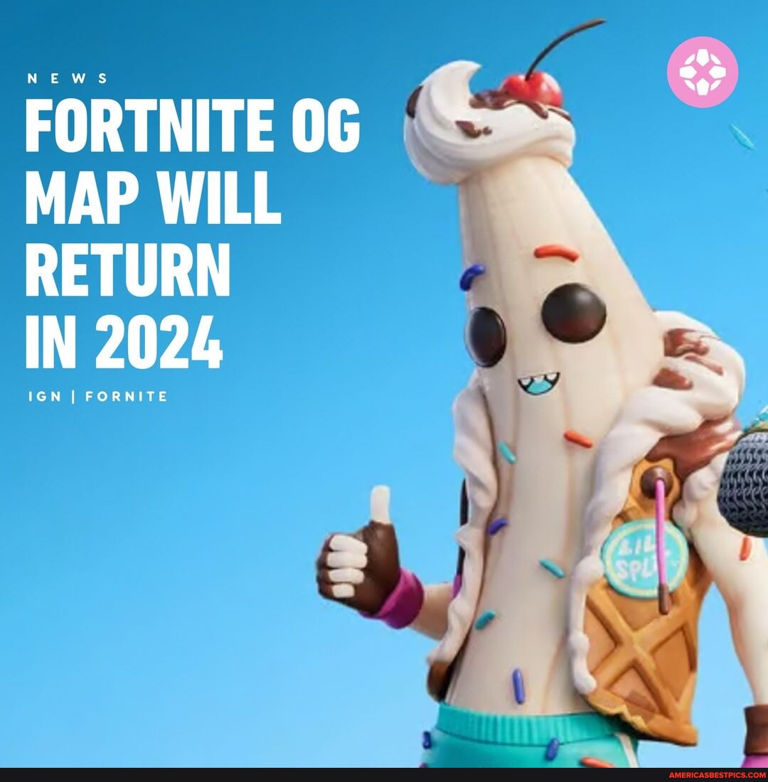 The Fortnite team has confirmed that Fortnite OG and the original map ...