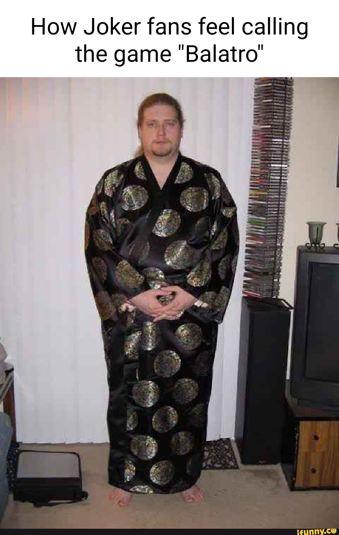 How Joker fans feel calling the game "Balatro" ll - iFunny