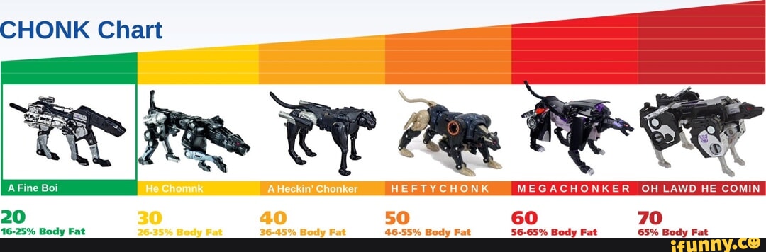 CHONK Chart AFine Boi HEFTYCHONK MEGACHONKER_ OH LAWD HE COMIN 20 50 60 ...