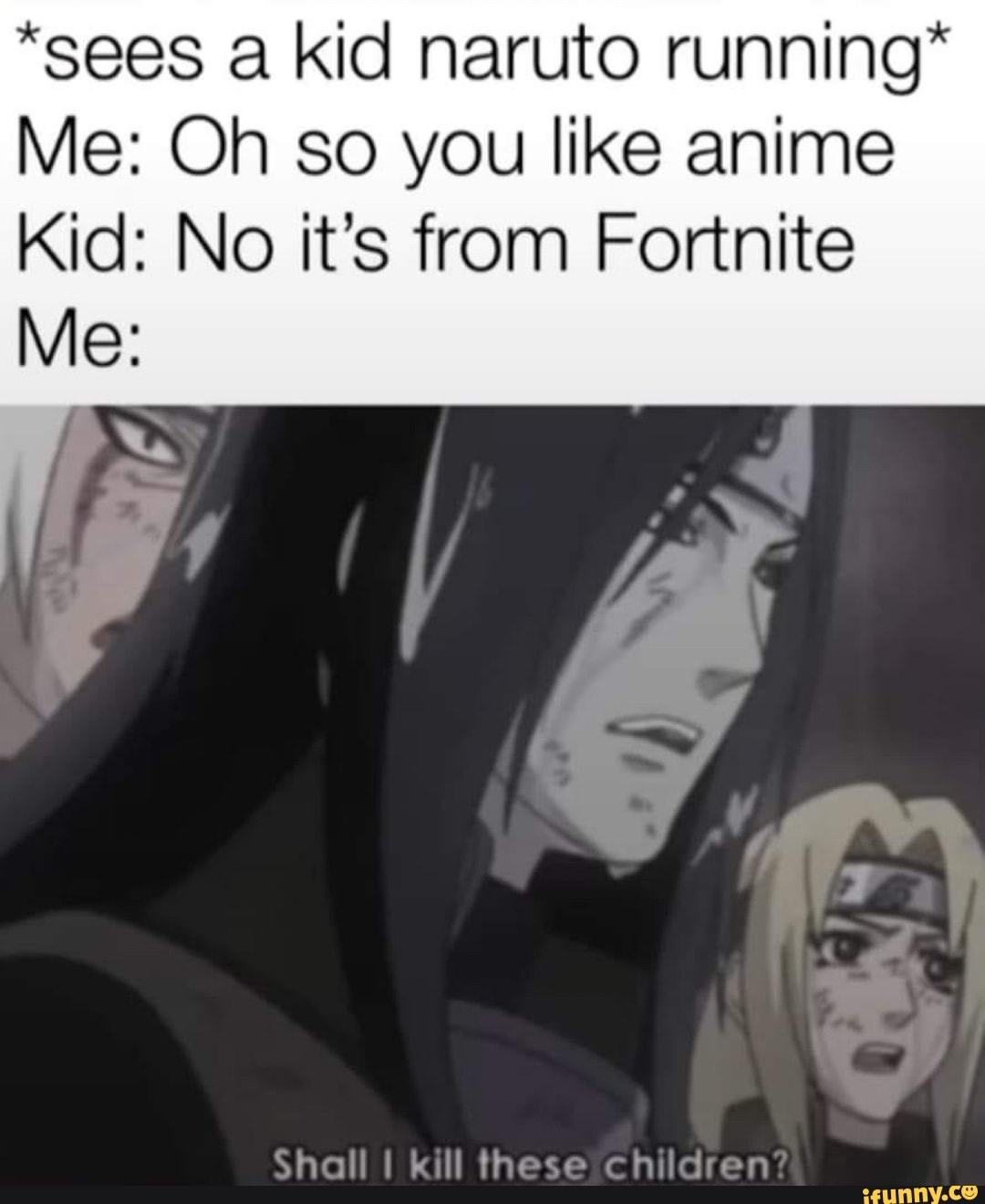 Anime Children Running