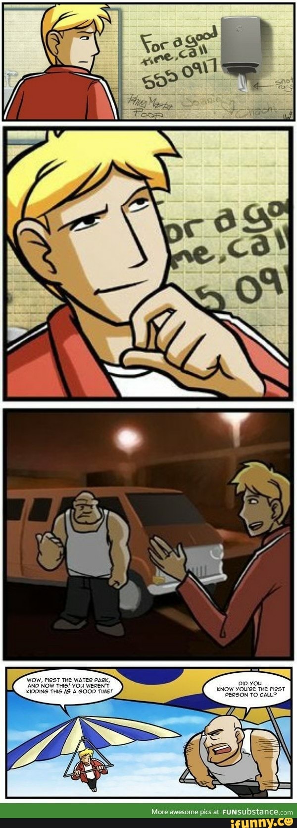 For A Good Time Call Comic