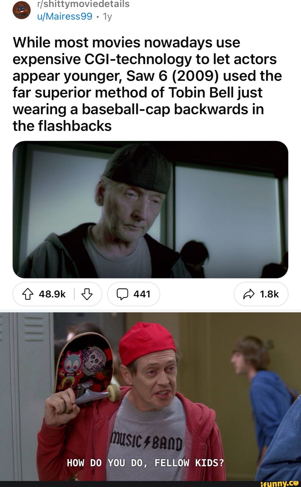 UfMairess99 ty While most movies nowadays use expensive CGl-technology ...