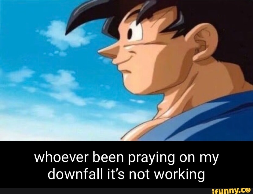 Whoever been praying on my downfall it's not working - iFunny