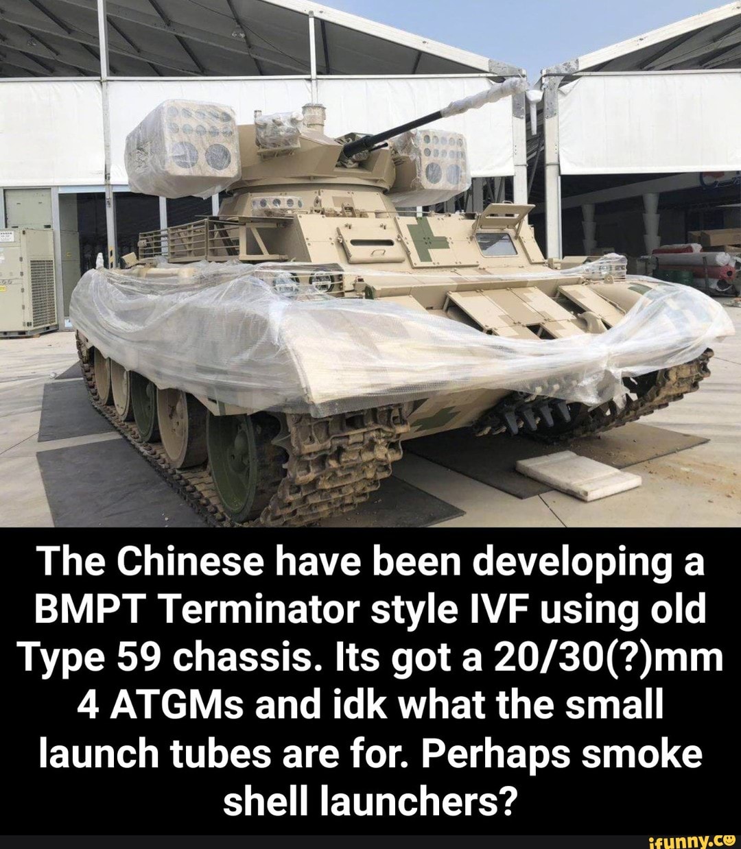 The Chinese have been developing a BMPT Terminator style IVF using old ...