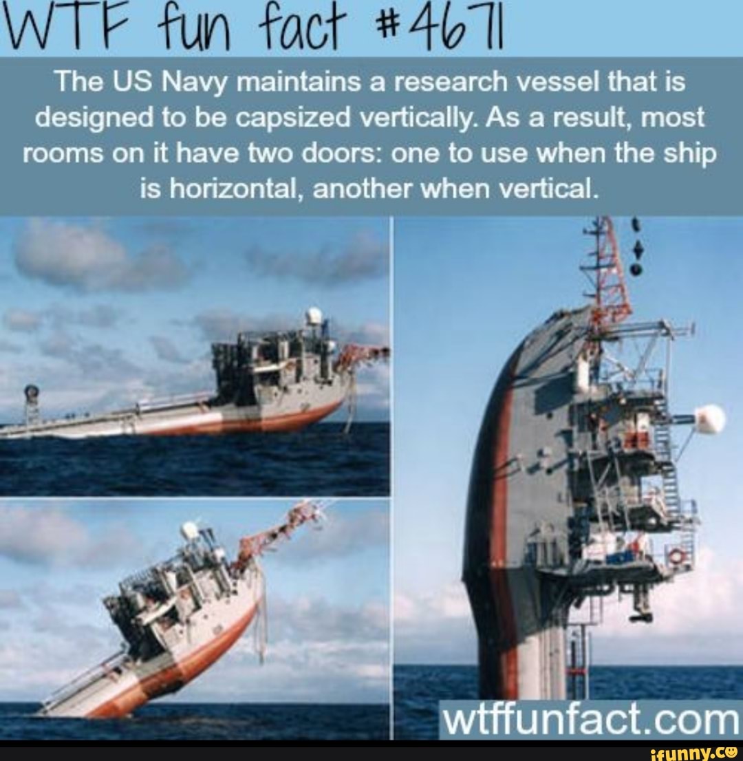 Tl The US Navy maintains a research vessel that is designed to be ...