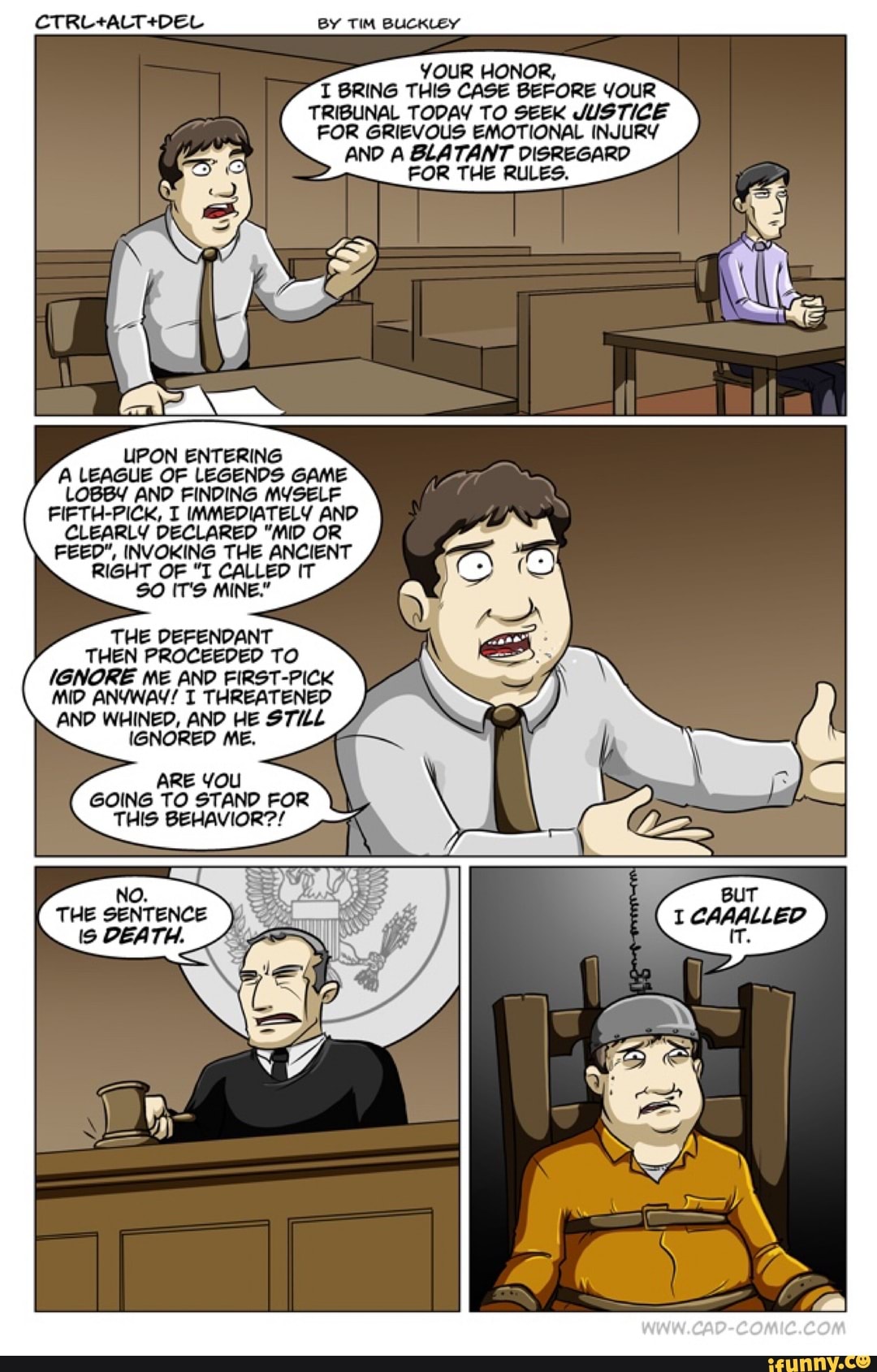 BY TIM BUCKLEY YOUR HONOR, I BRING THIS CASE BEFORE YOUR TRIBUNAL TODAY ...