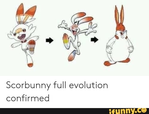 Scorbunny full evolution conﬁrmed - iFunny
