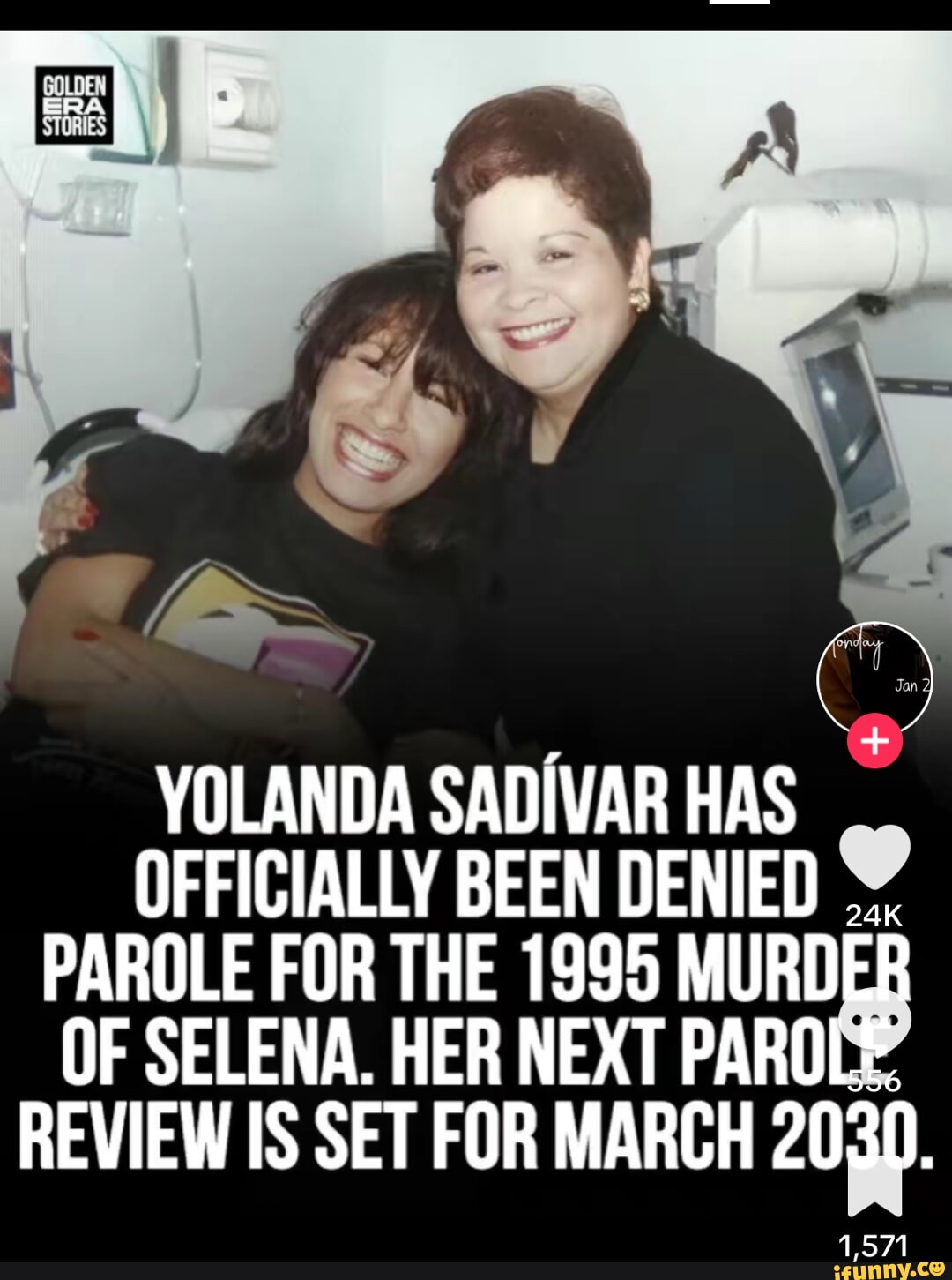 YOLANDA SADIVAR HAS OFFICIALLY BEEN DENIED PAROLE FOR THE 1995 MURDER ...