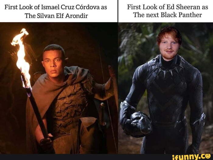 First Look of Ismael Cruz Cordova as First Look of Ed Sheeran as The ...