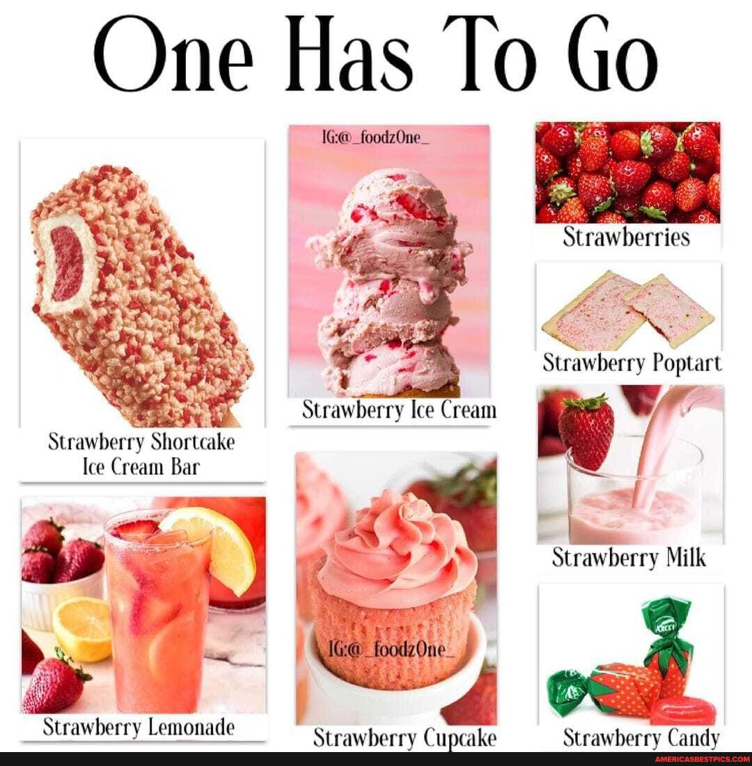 One Has To Go Strawberry Shortcake Ice Cream Bar Strawberry Ice Cream ...
