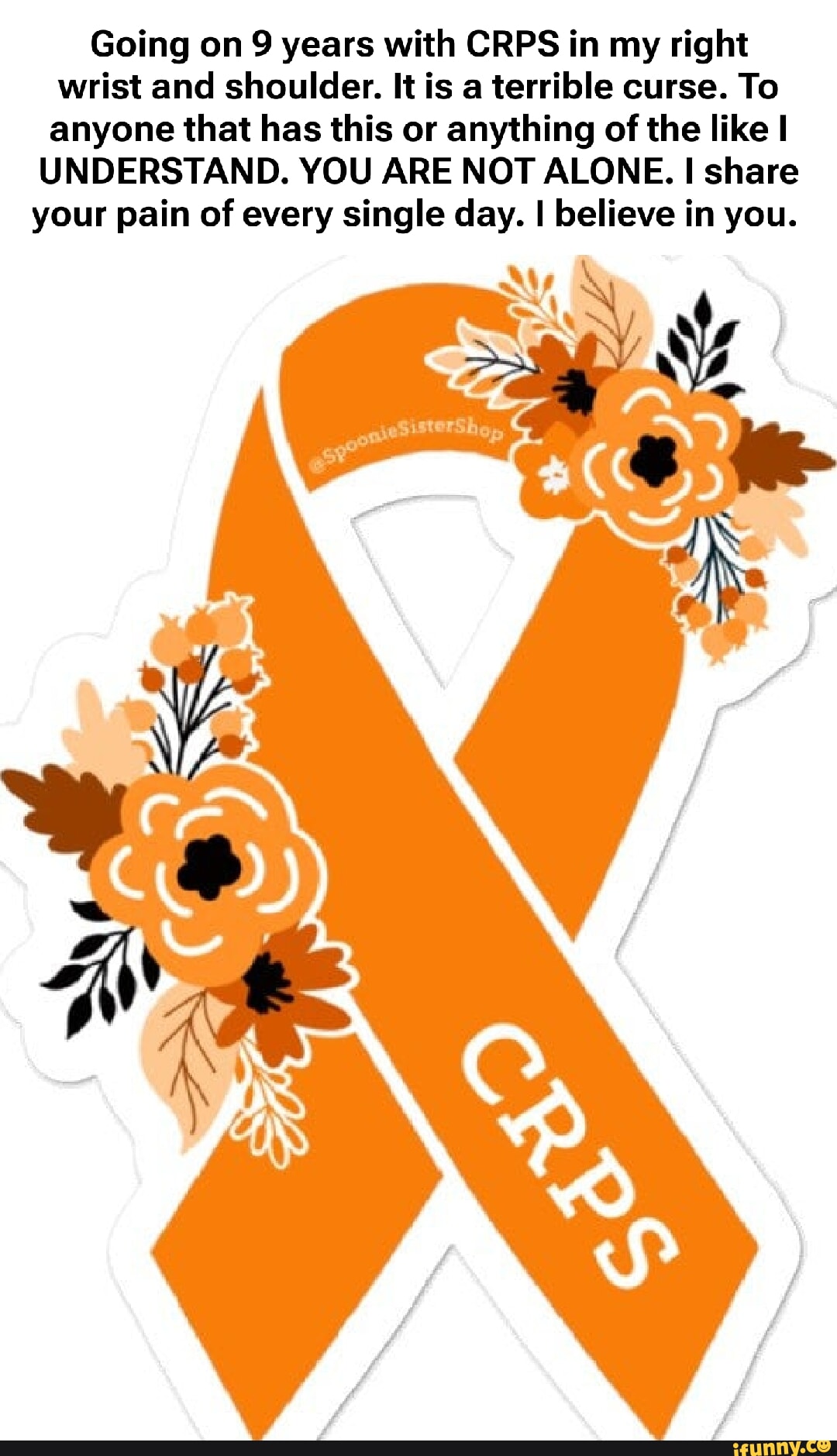 Going on 9 years with CRPS in my right wrist and shoulder. It is a ...