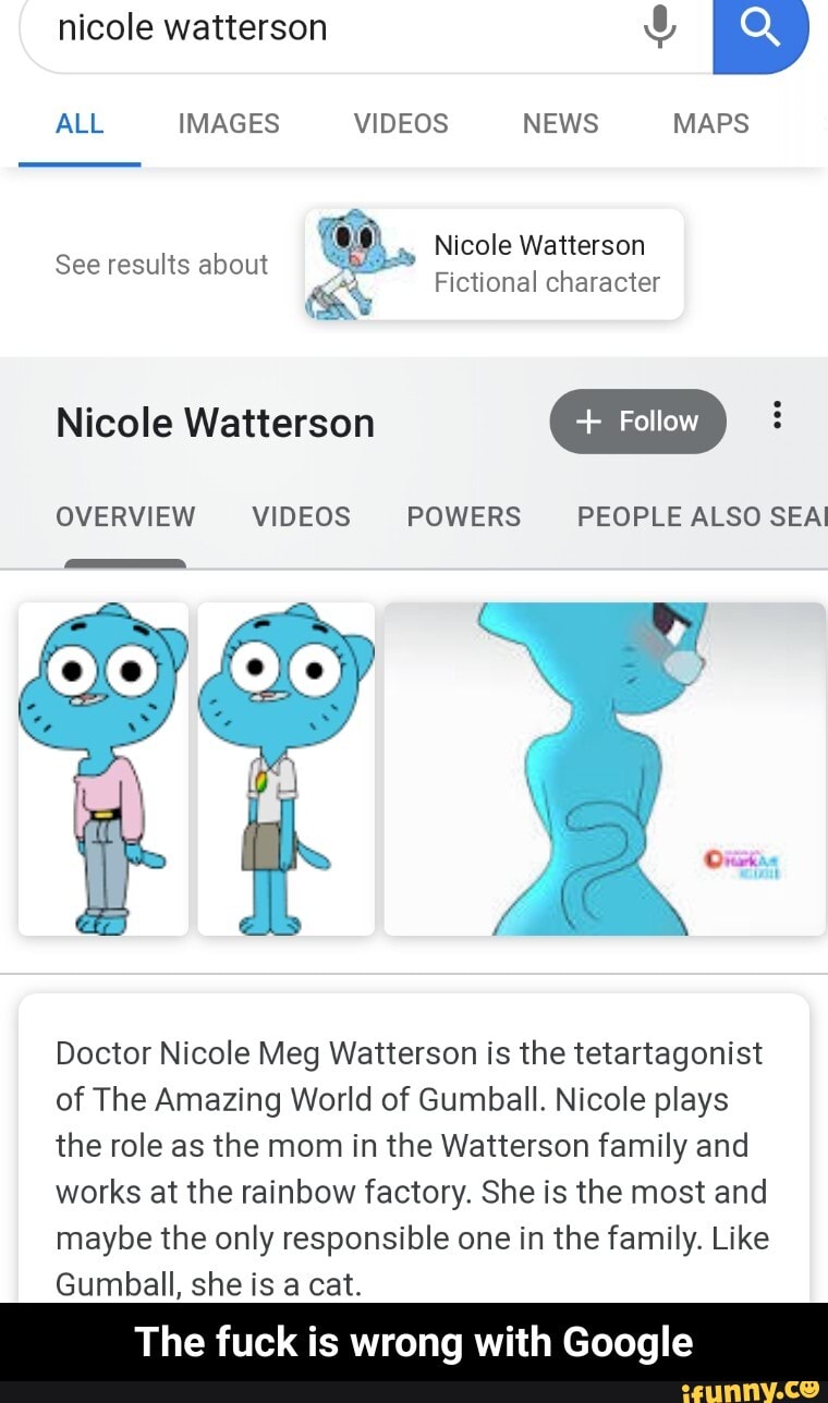 Nicole watterson O ES) Nicole Watterson db Fictional character Nicole ...