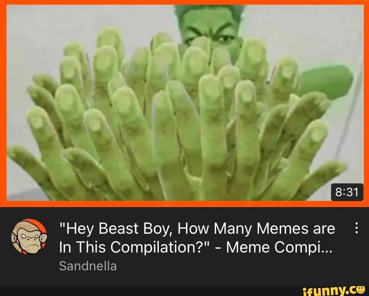 as /ab "Hey Beast Boy, How Many Memes are In This Compilation?" - Meme ...
